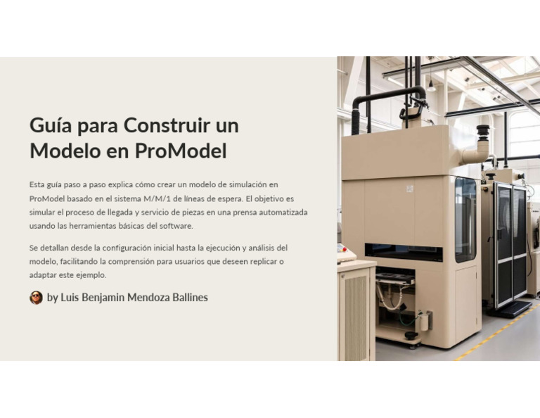 Manual-Promodel 1 | PDF
