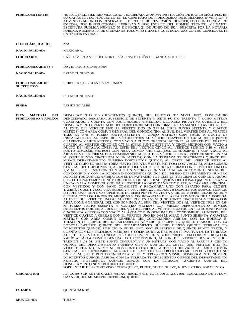 BNT RP - David Louis Silverman | PDF | Documentos legales | Herencia