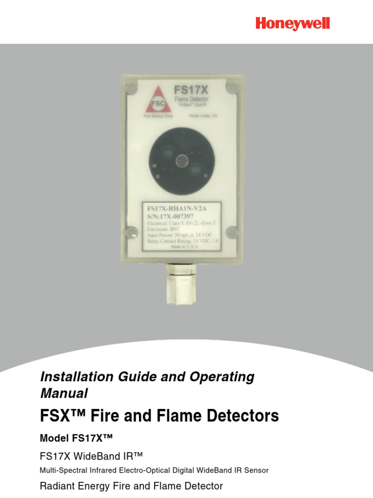 1998M0904 - FS17X - EN - RevB - 040616 Draft | PDF | Infrared | Relay