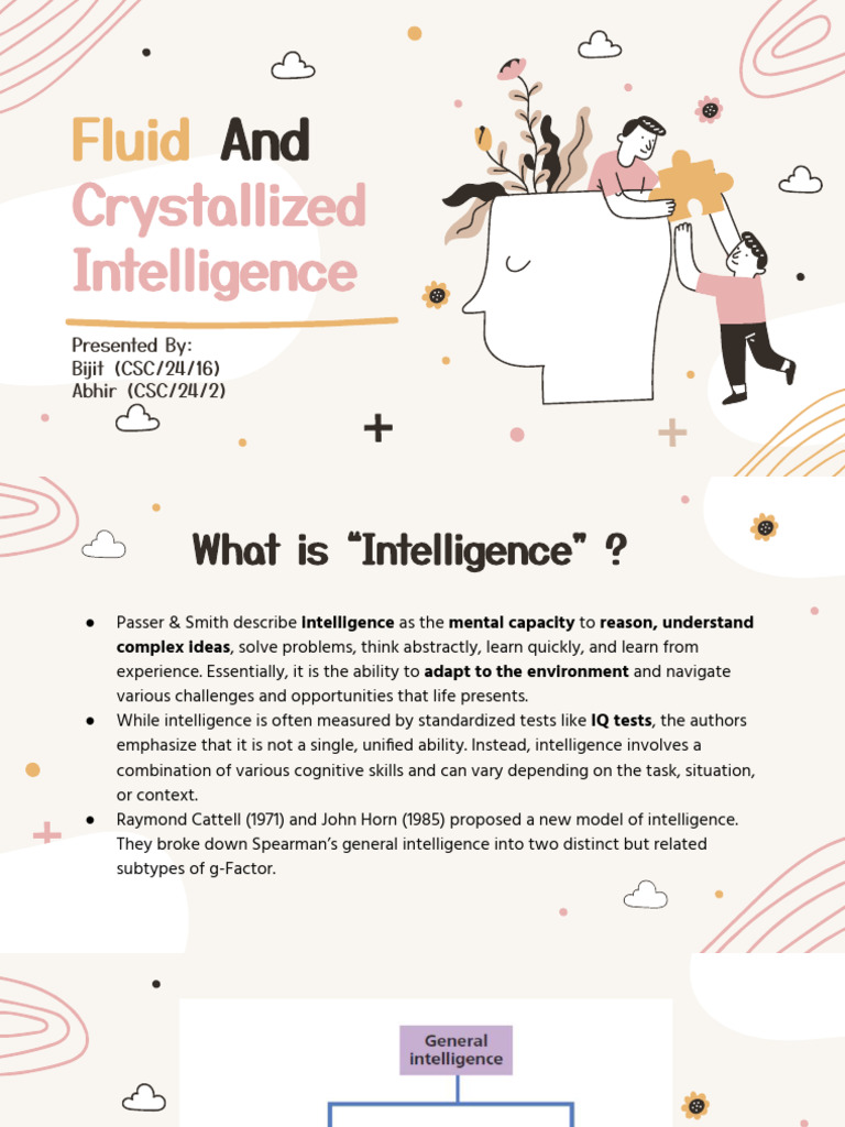 Fluid&Crystallized Intelligence | PDF | Intelligence | Knowledge