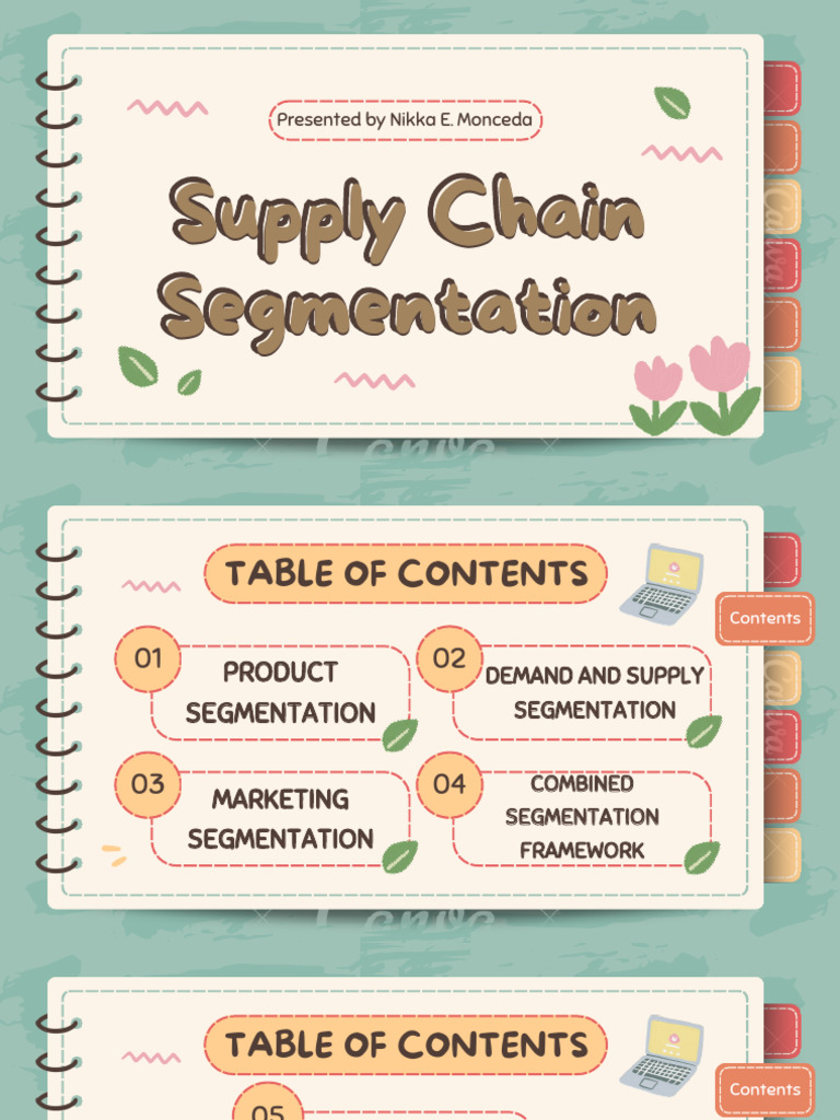 Supply Chain Segmentation Overview | PDF | Market Segmentation | Marketing