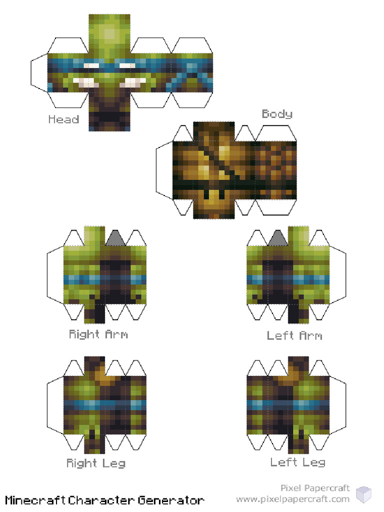 Minecraft Character | PDF