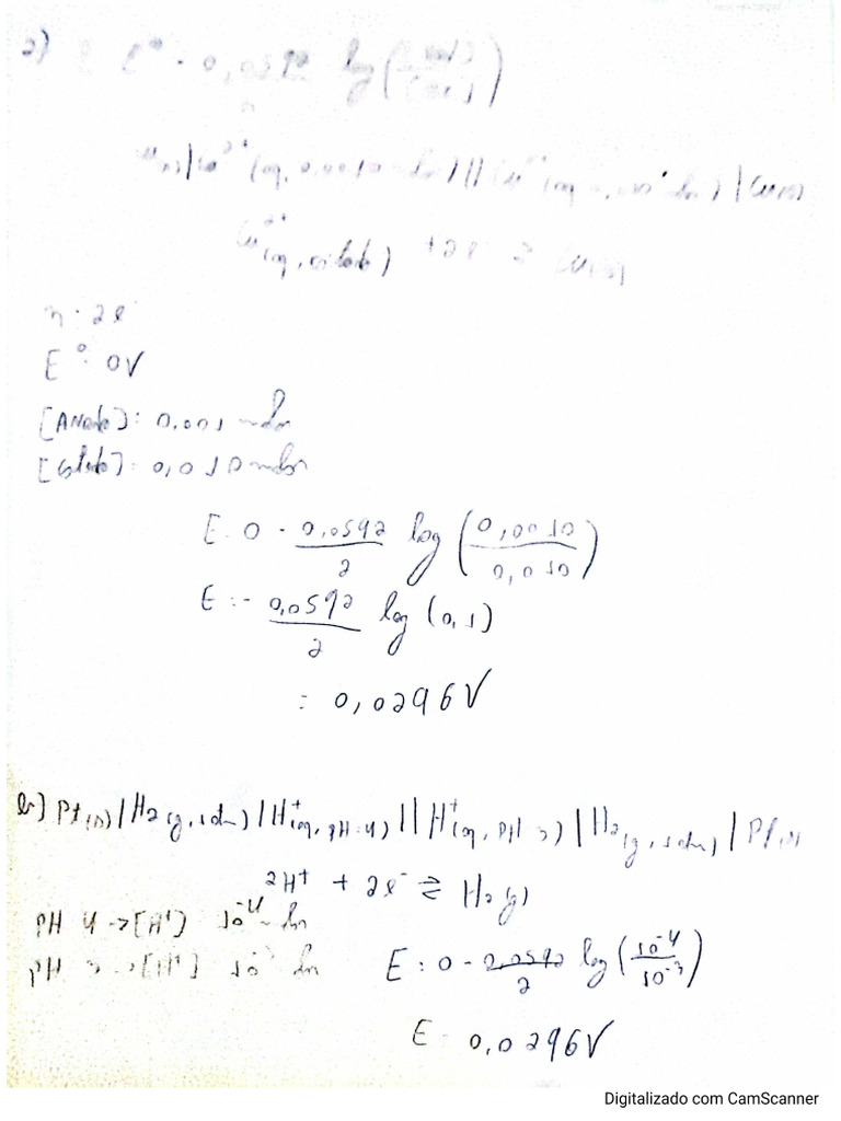 Lista Complementar Exercício 2 | PDF