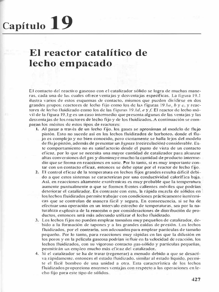 19 Cap | PDF | Reactor Quimico | Gases