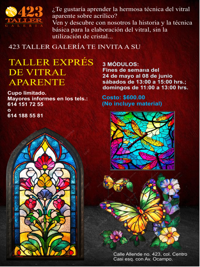 Taller de Vitral Aparente | PDF