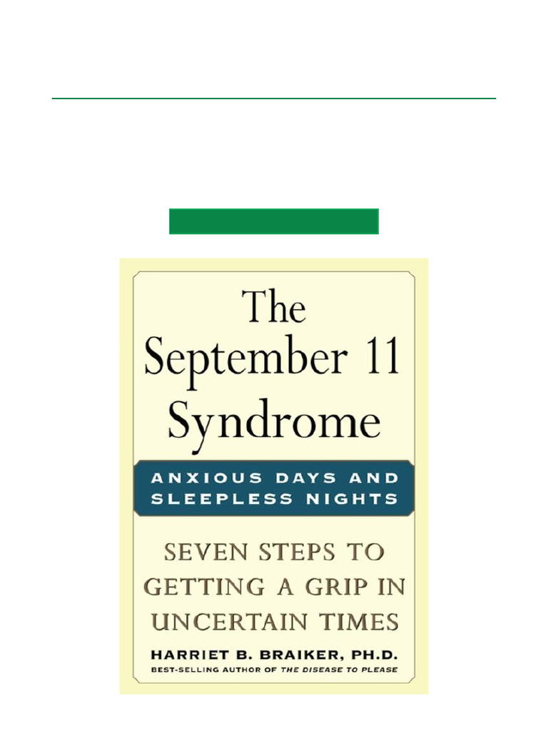 September 11 Syndrome: 7 Coping Steps | PDF | Trademark