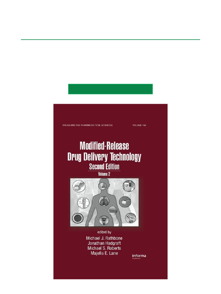 Modified Release Drug Delivery Tech 2nd Ed | PDF | Health Care | Life ...
