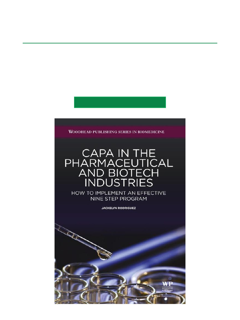 Effective CAPA Program in Biotech | PDF | Risk Management | Quality ...