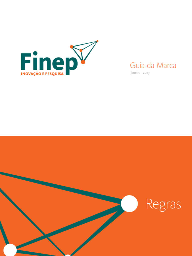 Guia de Uso da Marca Finep | PDF | Cor | Tipografia