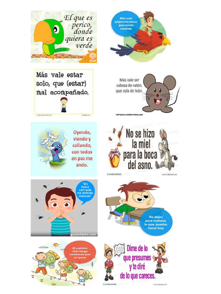 15 Refranes | PDF