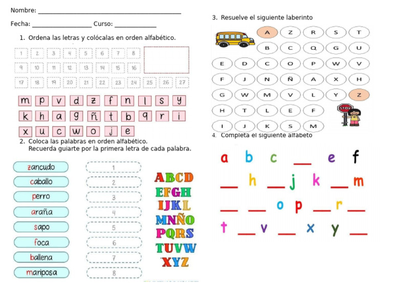 ACTIVIDAD LENGUAJE 2DO | PDF