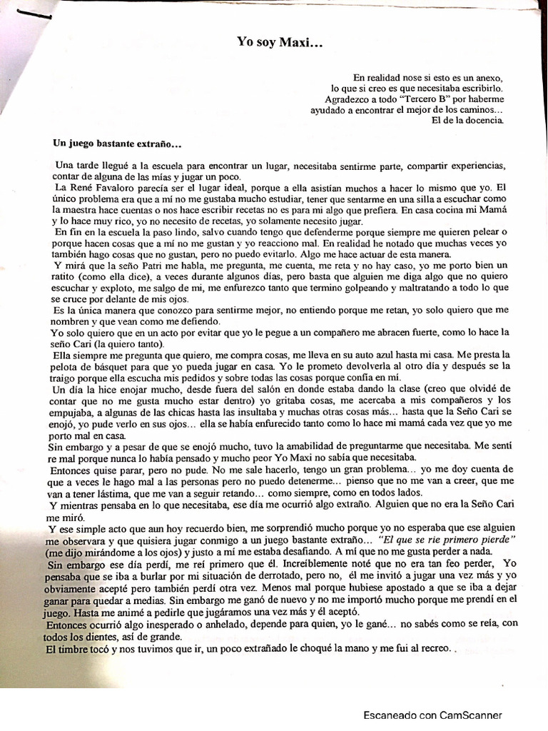 Yo Soy Maxi | PDF