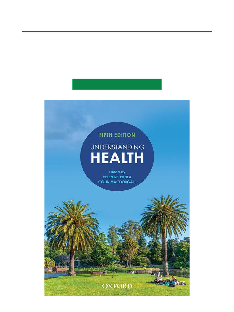 Understanding Health: 5th Edition Overview | PDF | Public Health | Policy