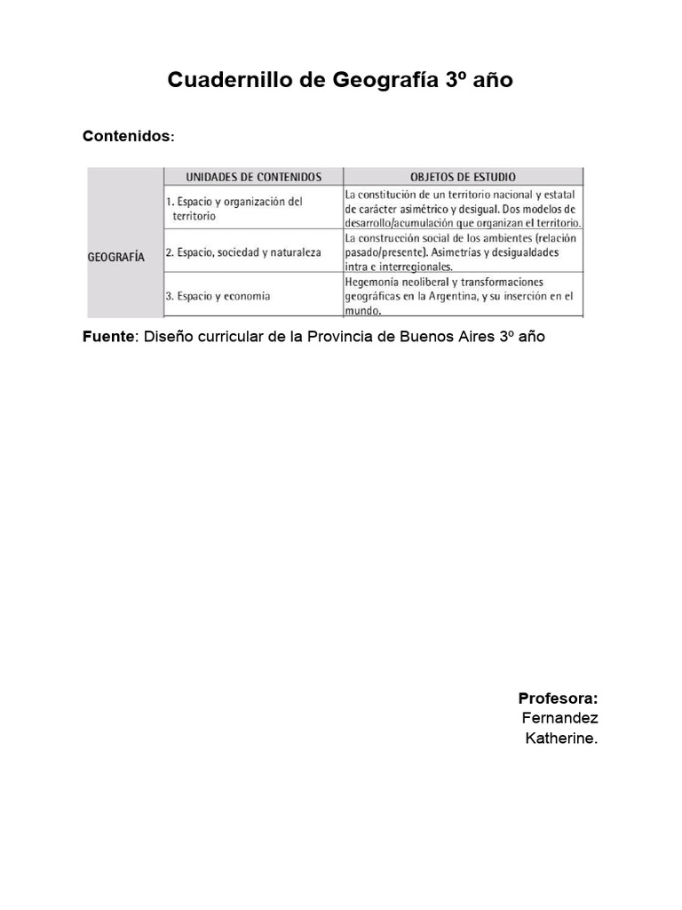 3ro Geograf-A Cuadernillo | PDF | Aguas territoriales | Zona económica exclusiva