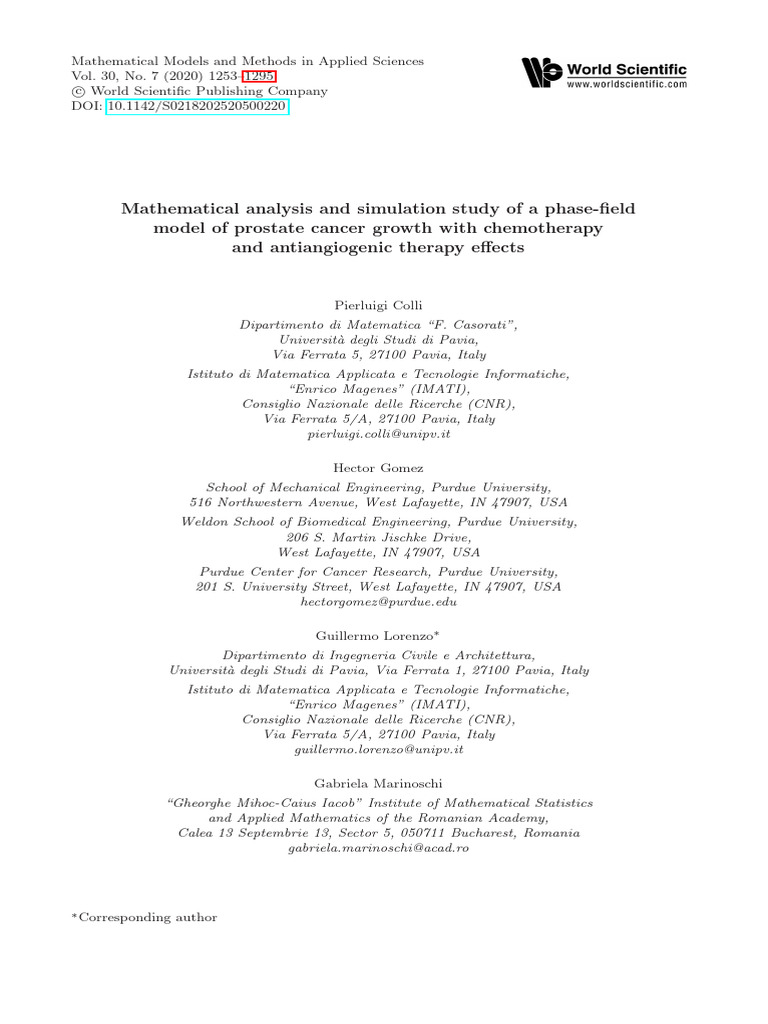 [4] [16] Mathematical Analysis and Simulation Study of a Phase Field ...
