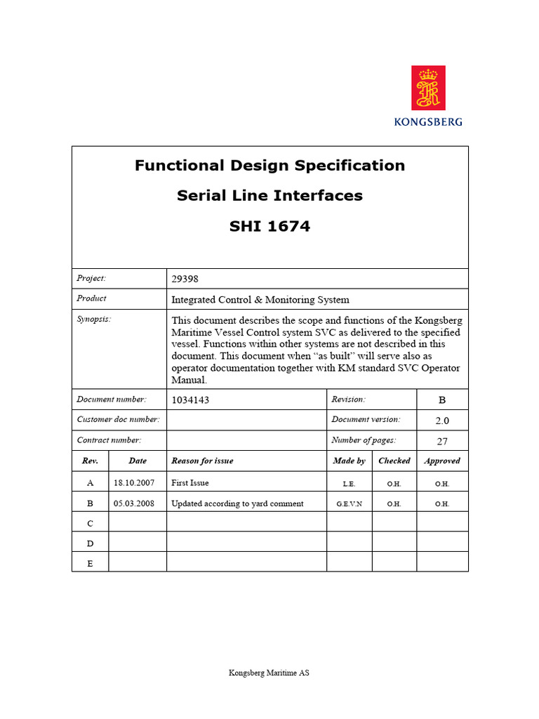 FDS Serial Lines 1034143B | PDF | Computer Network | Computer Engineering