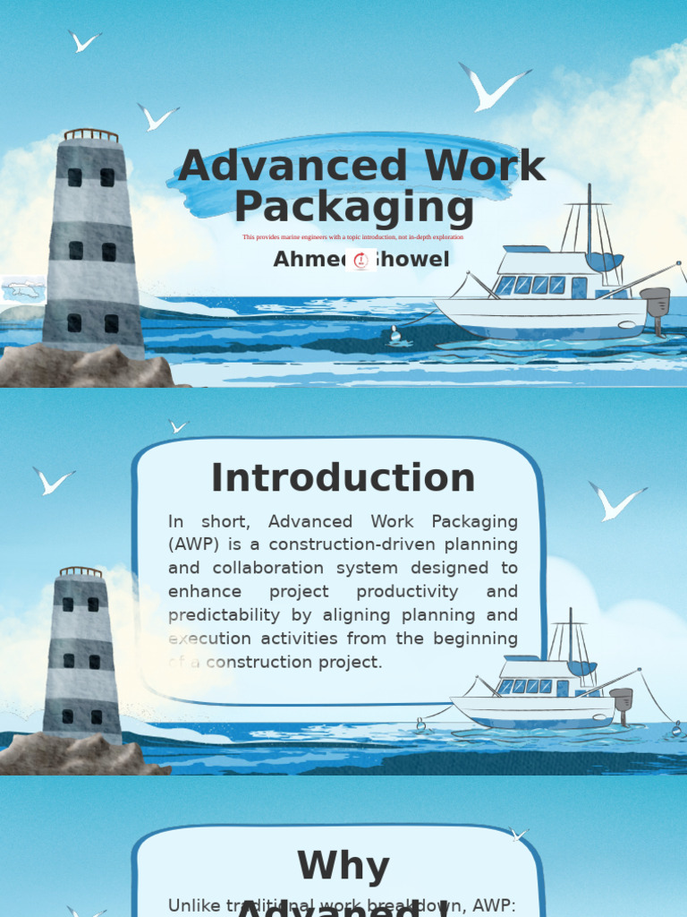 Introduction to Advanced Work Packaging | PDF