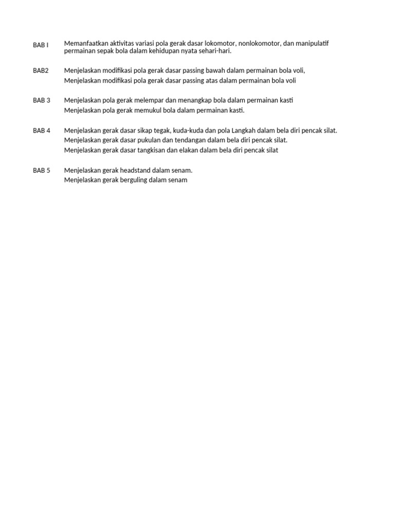 TP Pjok Pai Kelas 5 | PDF