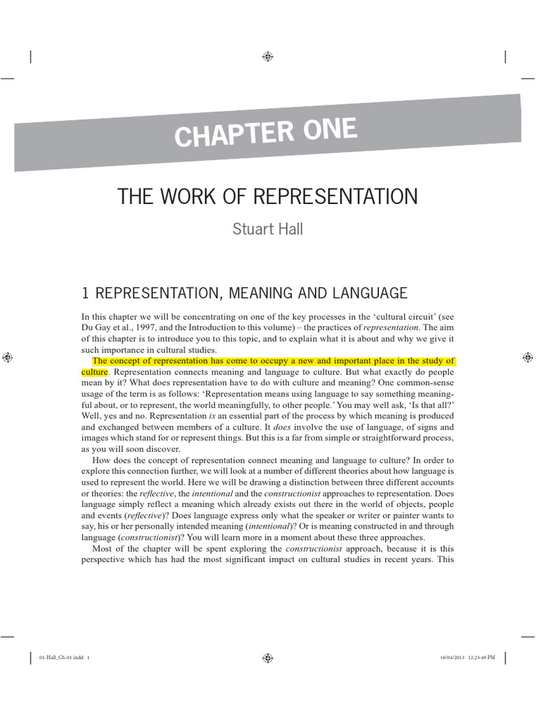 The Work of Representation | PDF | Semantics | Concept
