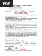 BÁO CÁO TH C HÀNH HÓA H U CƠ Bài 3 T NG H P Aspirin NHUNG | PDF