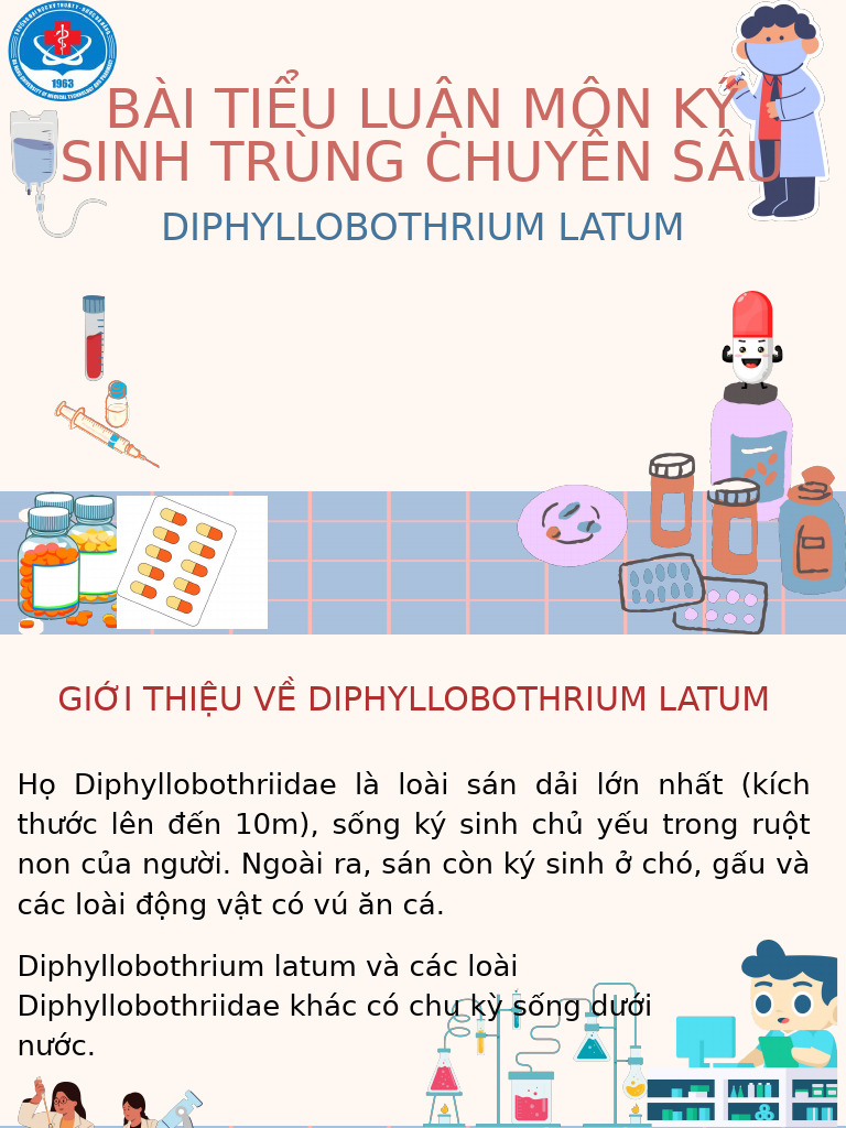 Nhóm 2 - Diphyllobothrium Latum | PDF