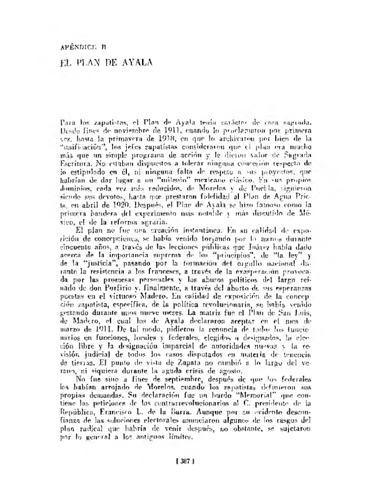 6- Plan de ayala | PDF