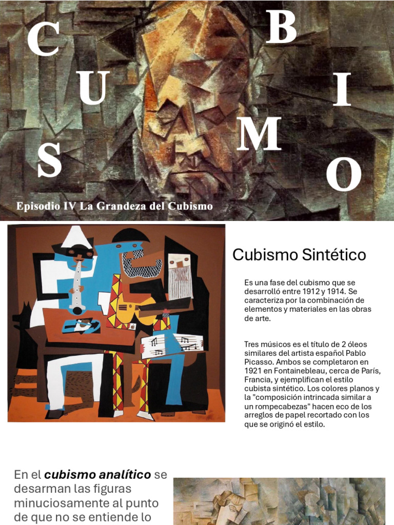 Episodio IV La Grandeza del Cubismo | PDF | Cubismo | Pablo Picasso