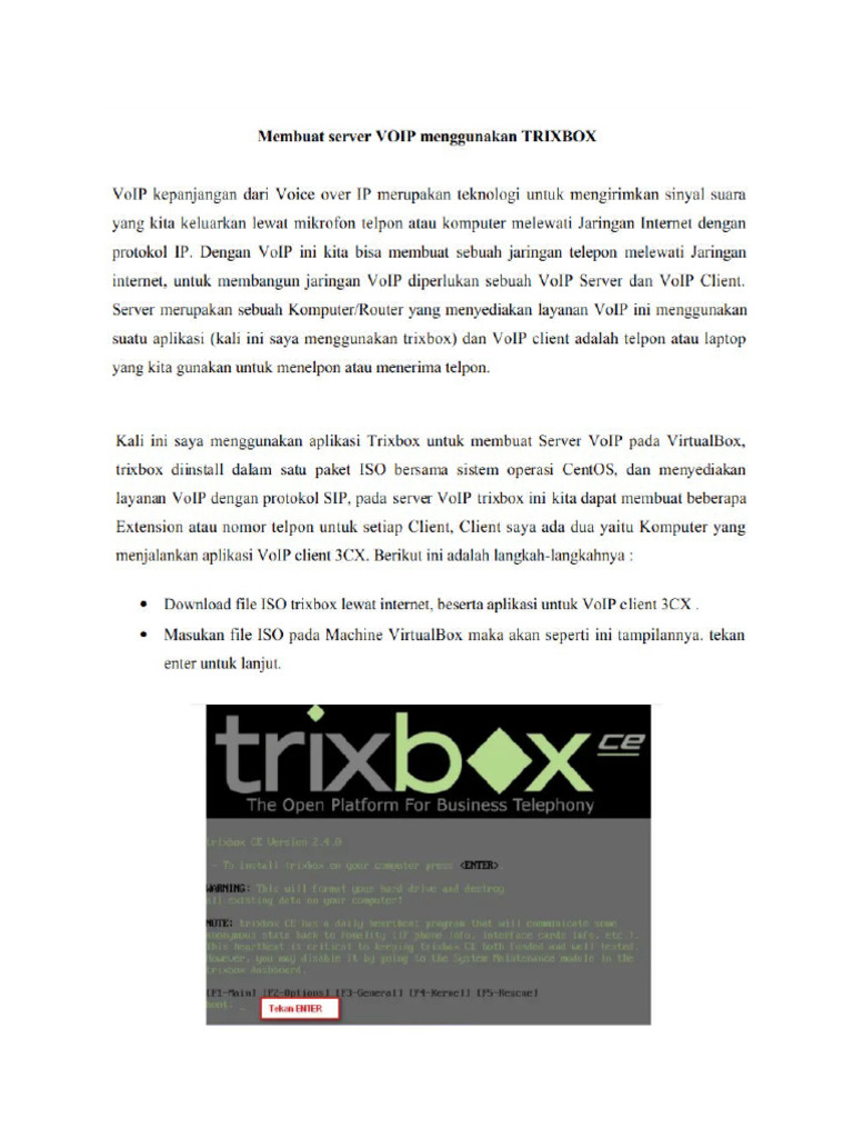 Langkah Buat Server | PDF