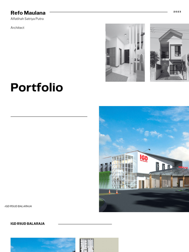 Portofolio Design Refo Maulana 2025 | PDF