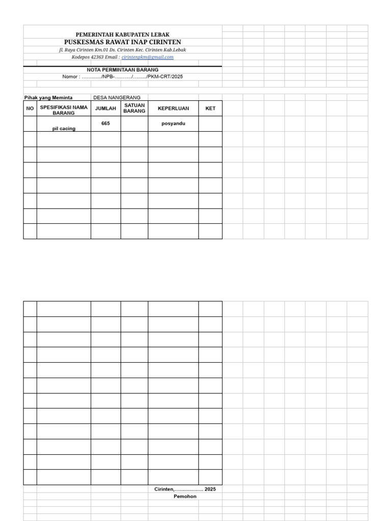 Amprah Pil Cacing | PDF
