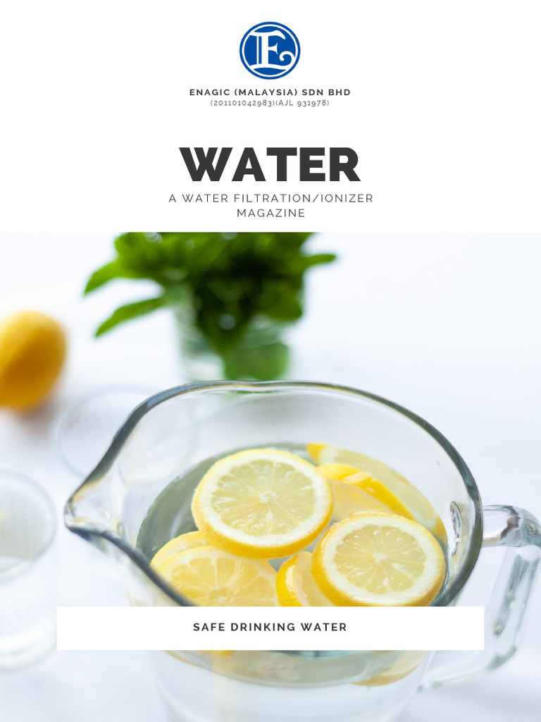 Safe Drinking Water 3 | PDF | Drinking Water | Water