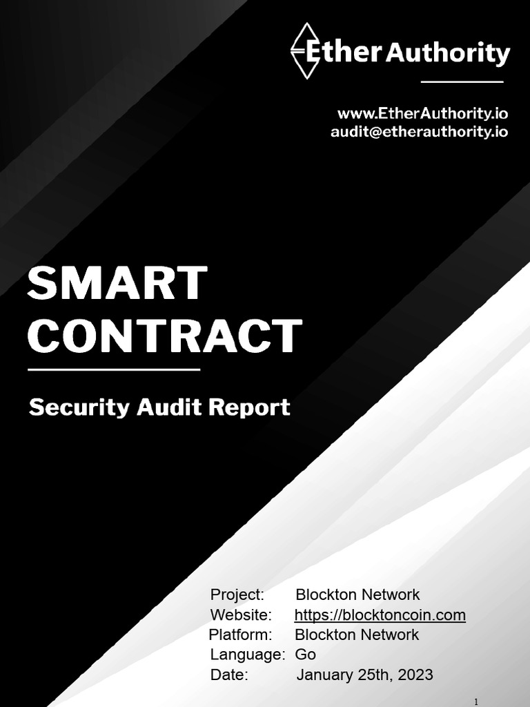 Blockton Network | PDF | Computer Security | Security