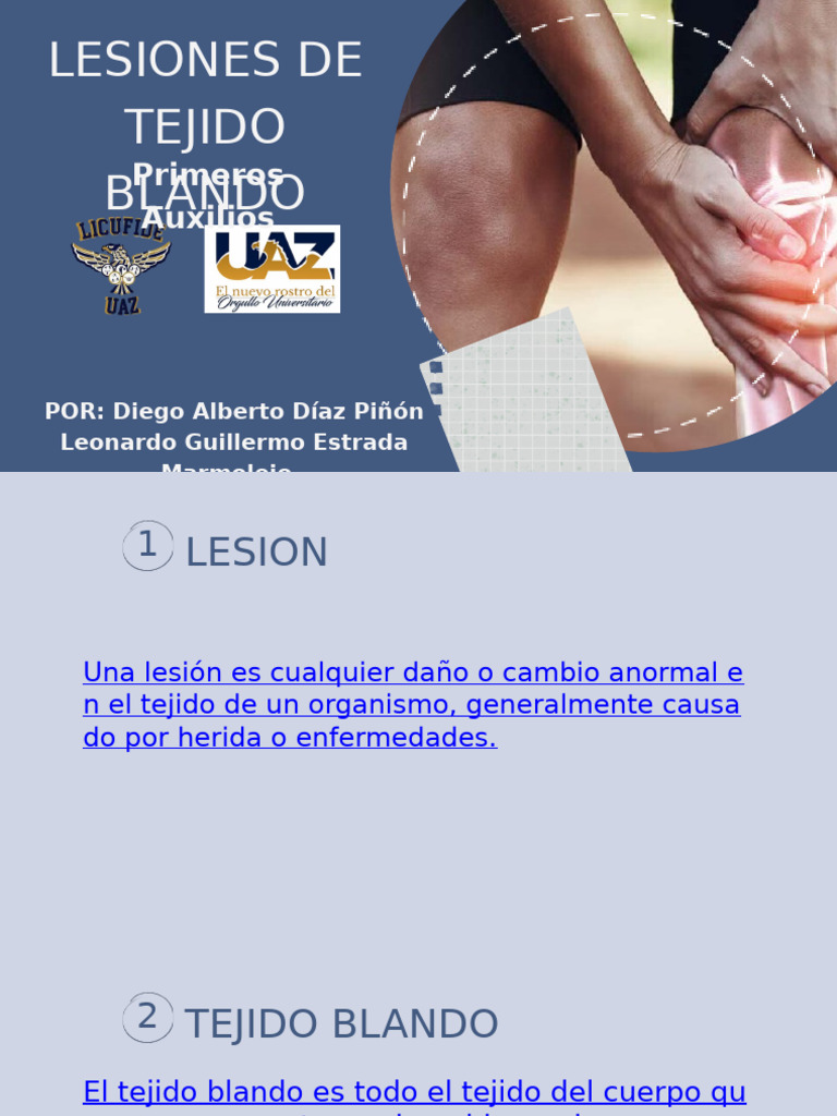 Lesiones en Tejidos Blandos | PDF | Hombro | Enfermedades y trastornos