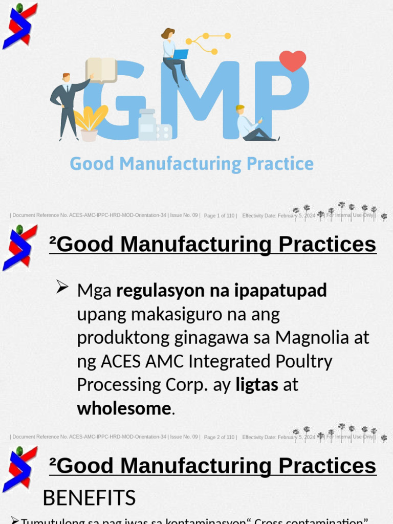 GMP Module ( New) | PDF