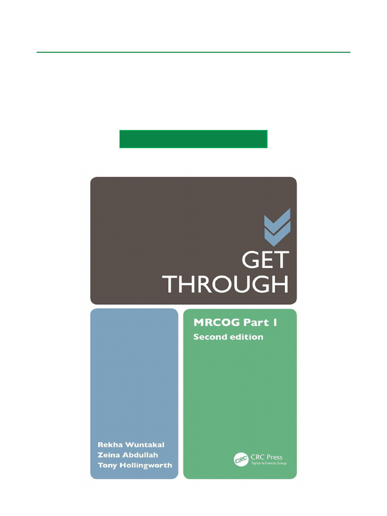 Get Through MRCOG Part 1 Guide | PDF | Copyright | Gynaecology