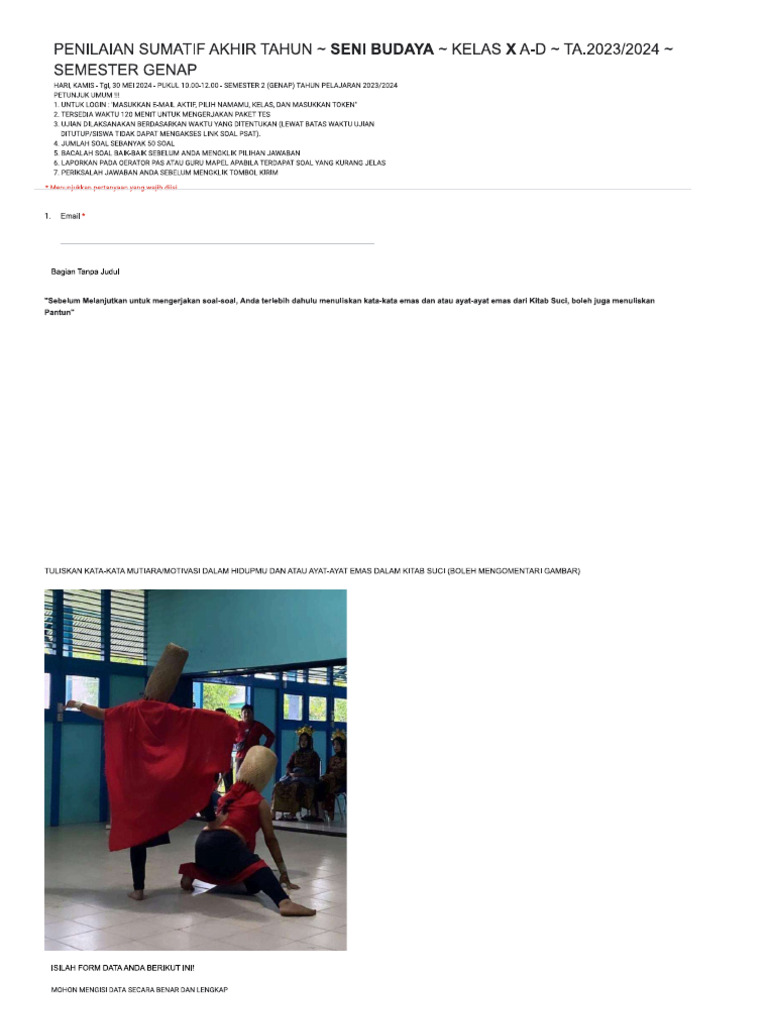 Seni Budaya Kelas X | PDF