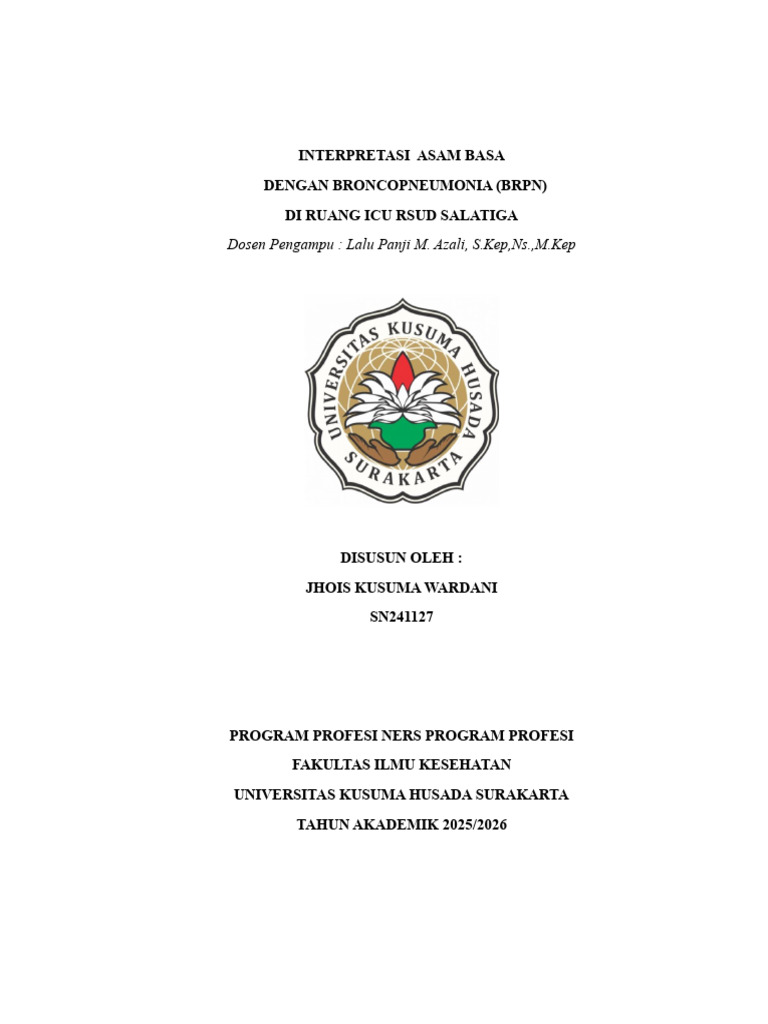 Revisi Baru Interpretasi Asam Basa 1 - Icu | PDF