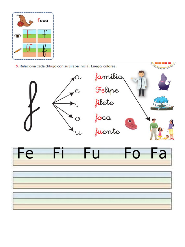 Letra F | PDF