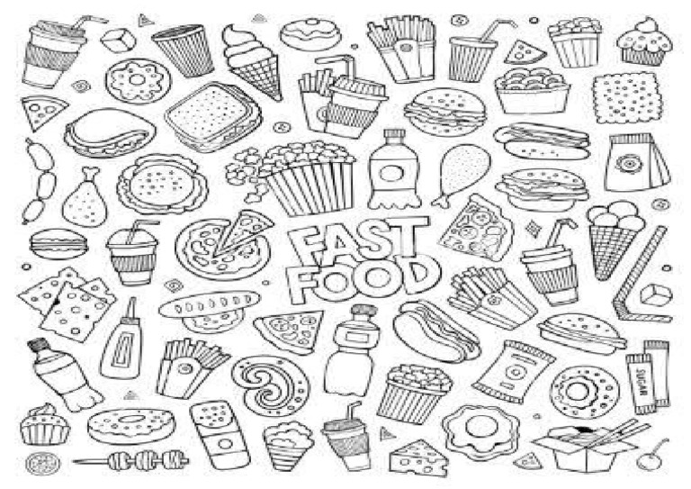 Doodle Fast Food | PDF