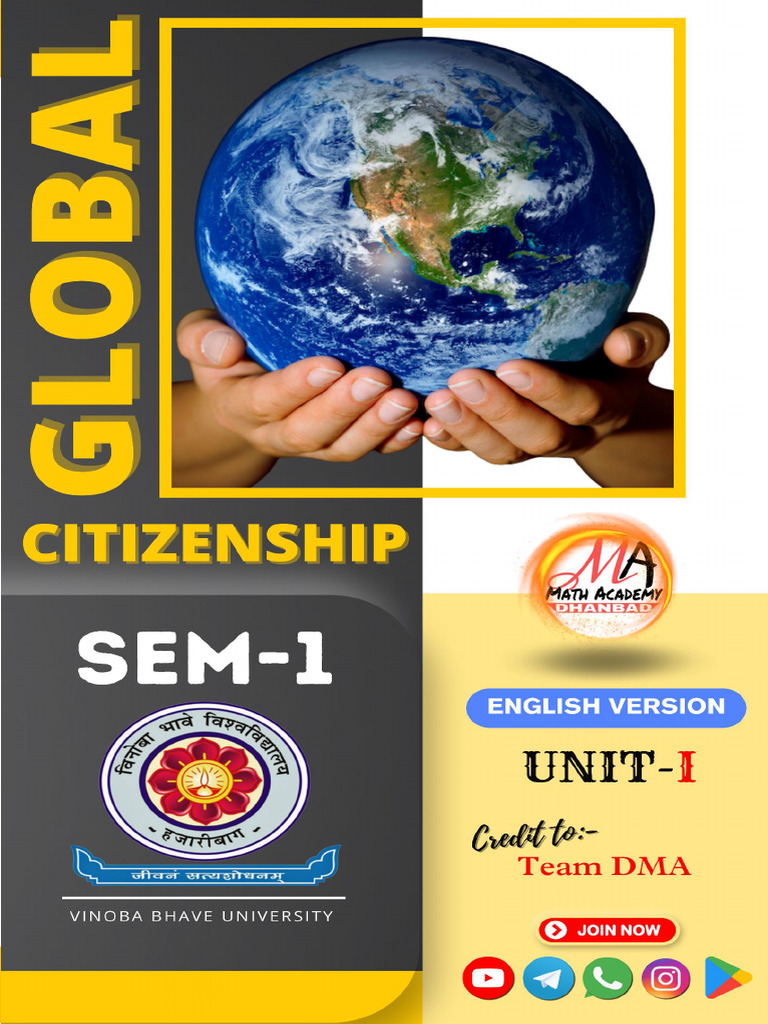 Unit_1_Global_Citizenship_Education_DMA_Notes_SEM_12023_27_VBU | PDF ...