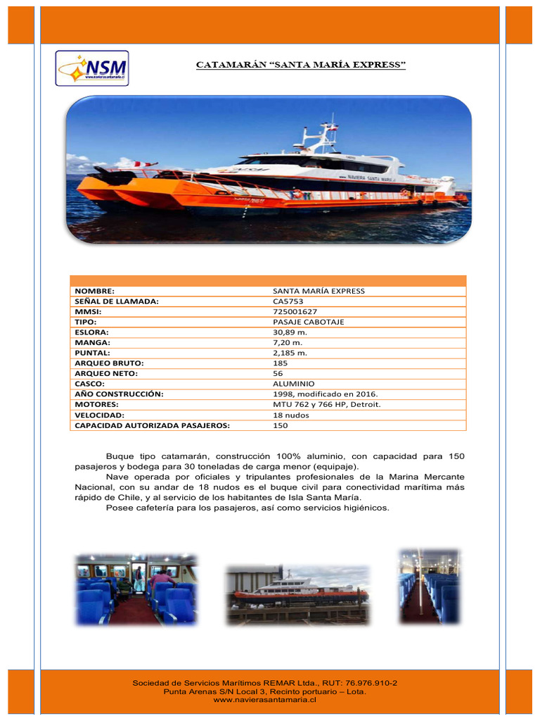 ficha-santa-maria-express-2017 | PDF