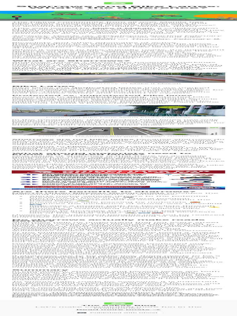 Sharrows and Bike Lanes What’s the Difference | PDF | Cycling ...