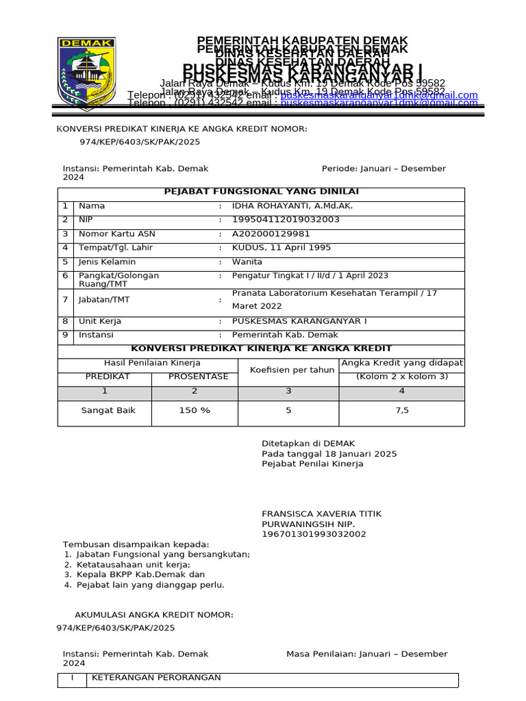 Konversi Pak 2024 | PDF