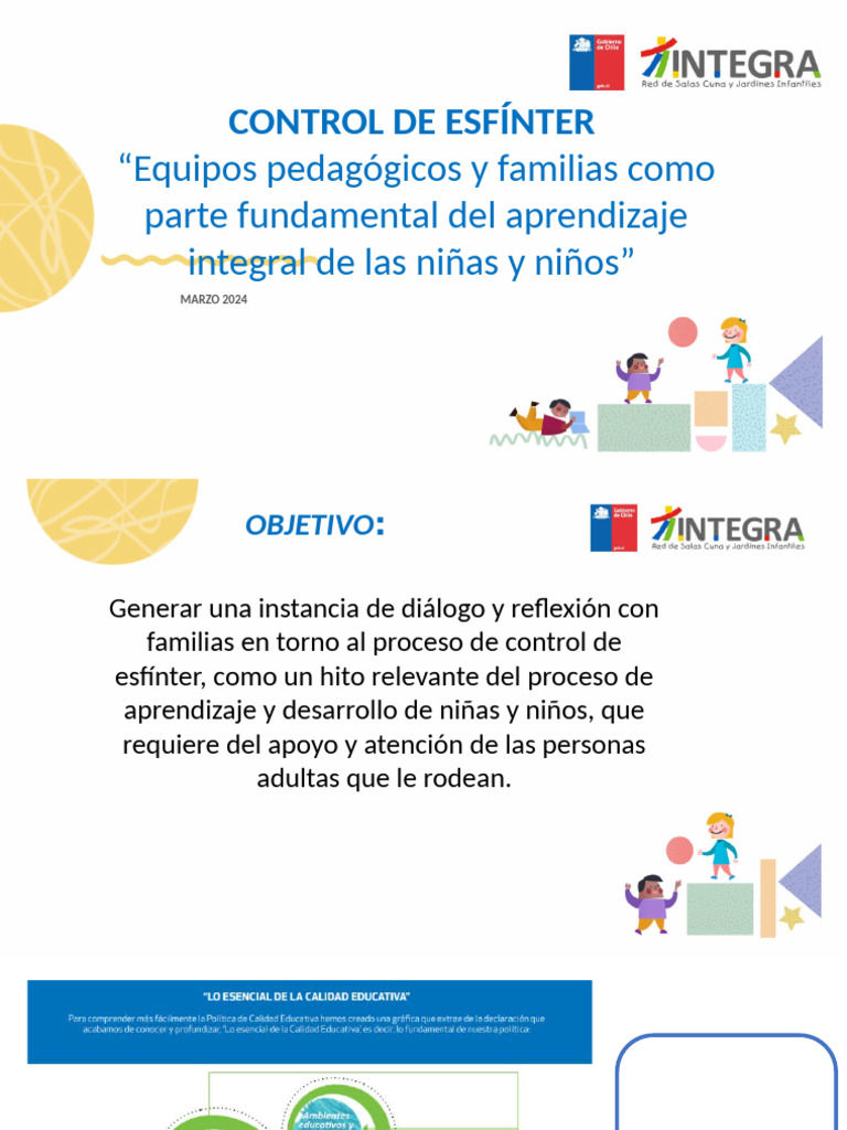 Estrategias para el Control de Esfínteres | PDF