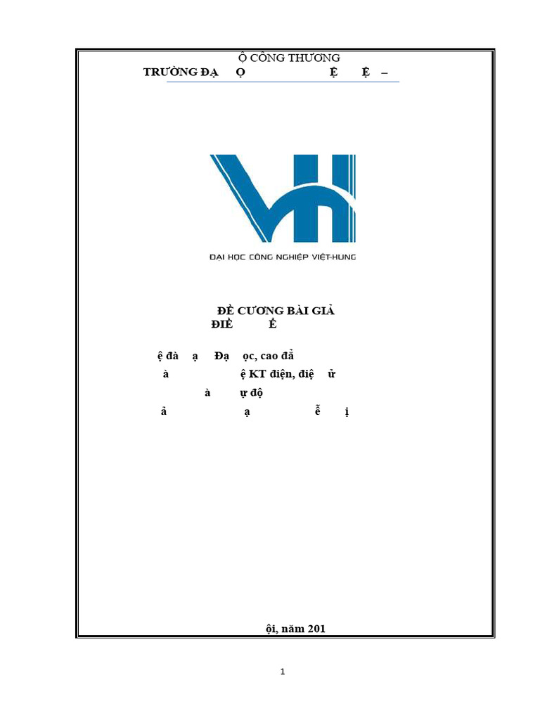 De Cuong Bai Giang DKQT - Moi | PDF