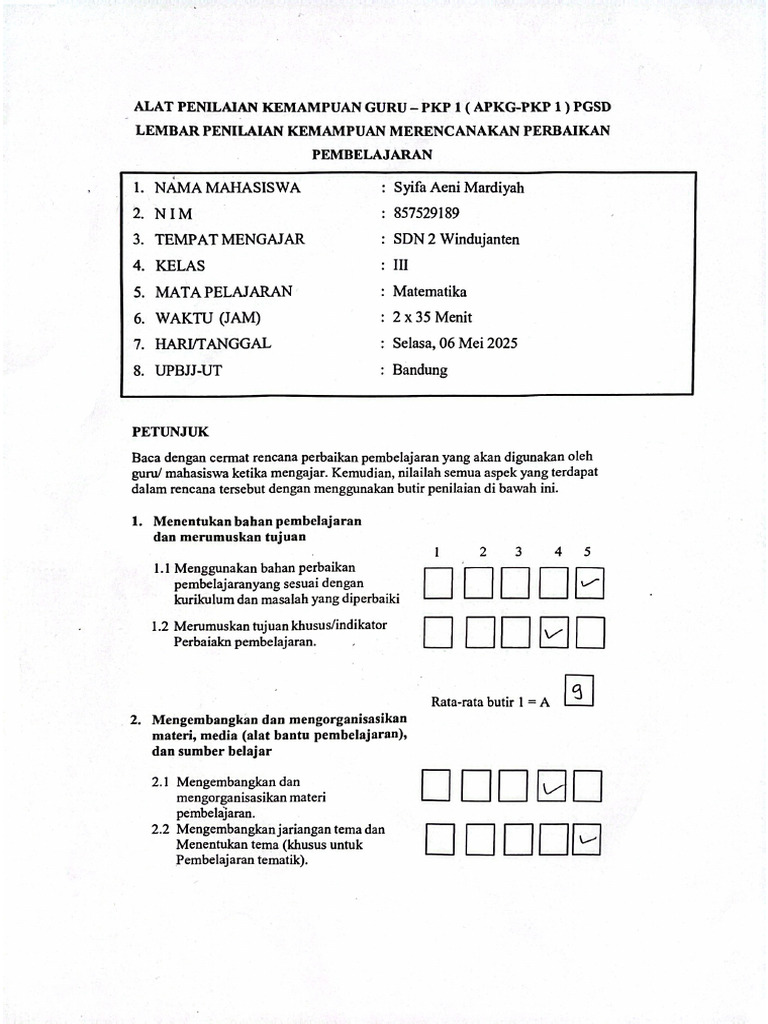 Apkg 1 dan 2-1 | PDF