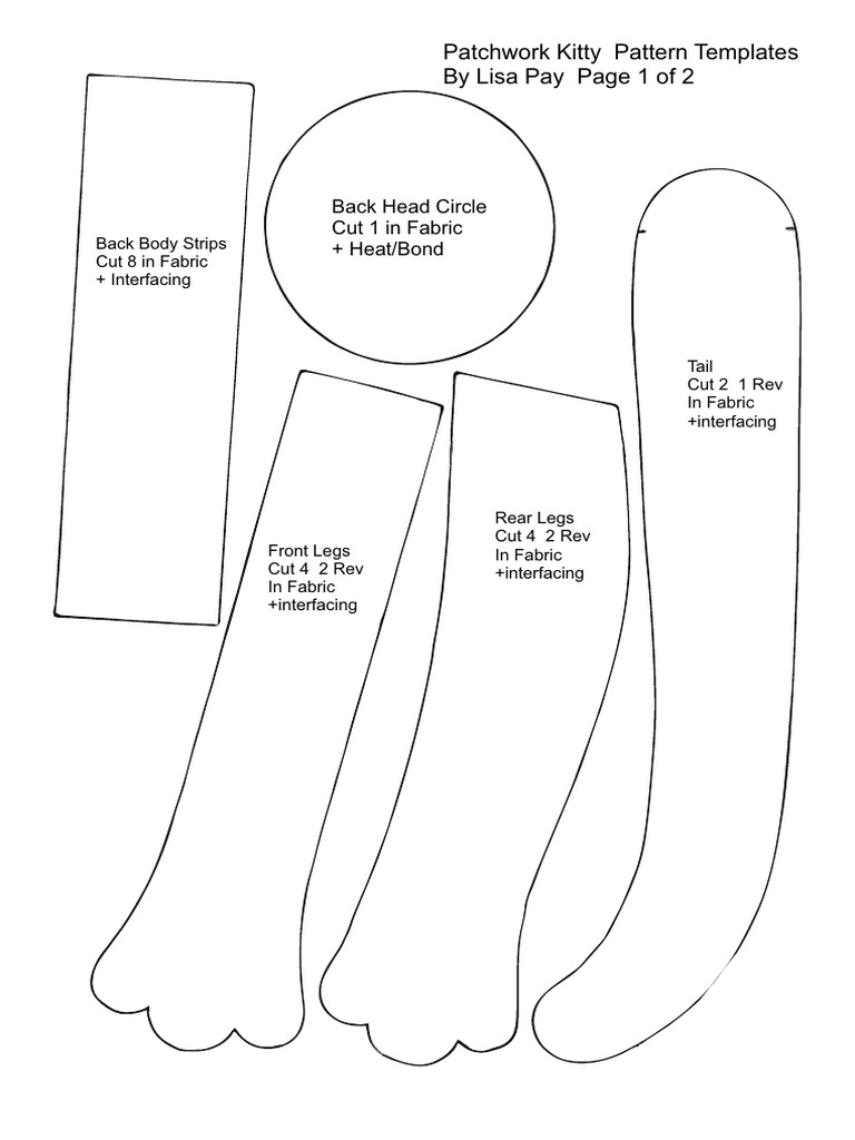 Patchwork Kitty | PDF