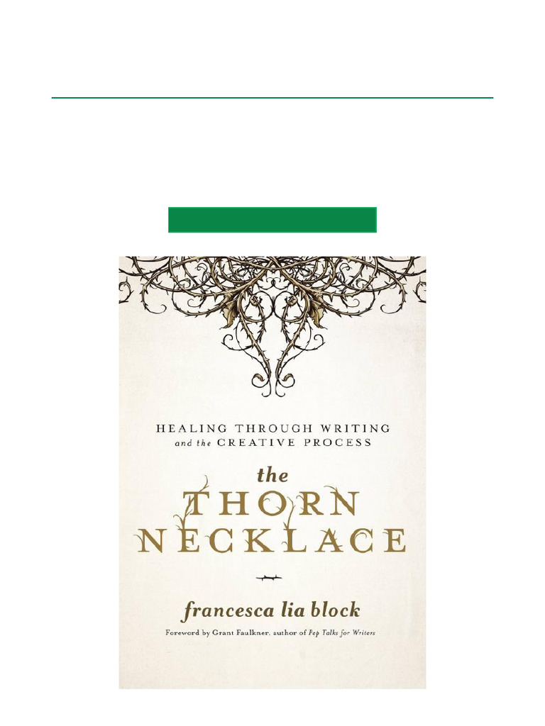 The Thorn Necklace Healing Through Writing and The Creative Process ...