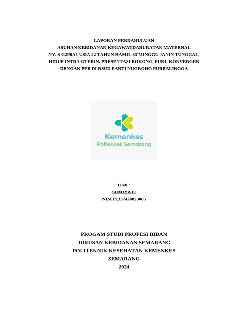 LP Gadar Maternal (Peb) | PDF