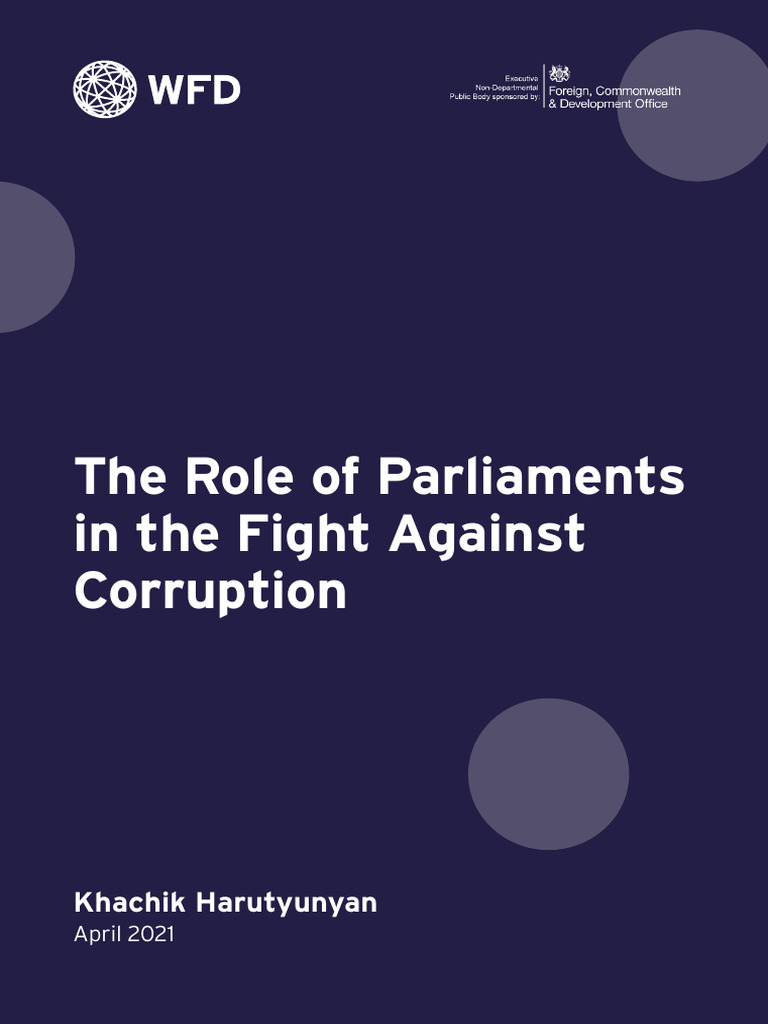 2021 04 Khachik Anti Corruption Paper | PDF | Corruption | Committee